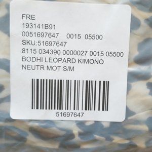 Spell | Tops | Spell The Gypsy Bodhi Leopard Short Robe Sm | Poshmark